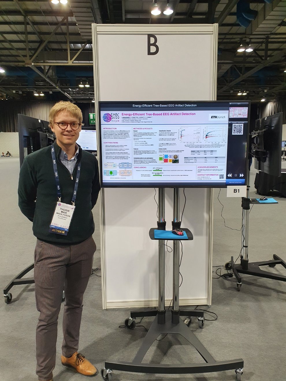 Energy-Efficient Tree-Based EEG Artifact Detection | Thorir Mar Ingolfsson Energy-Efficient Tree-Based EEG Artifact Detection | Thorir Mar Ingolfsson